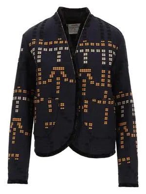 FORTE_FORTE Samarkand Jacquard Jacket - Blue