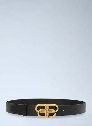 Balenciaga Bb Logo Belt
