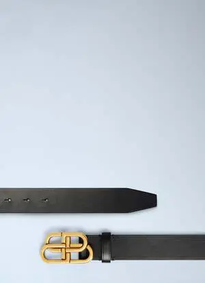 Balenciaga Bb Logo Belt