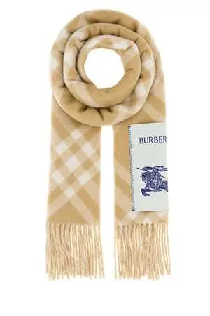 Burberry Embroidered Cashmere Scarf - Multicolor