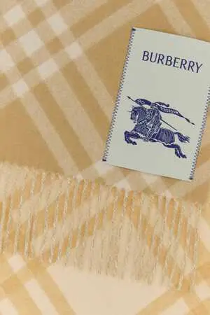 Burberry Embroidered Cashmere Scarf
