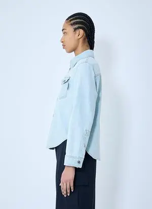 Bottega Veneta Extra Bleach Denim Shirt