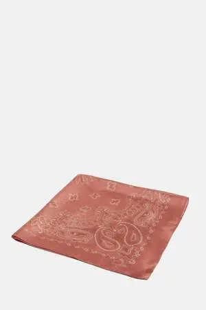 GOLDEN GOOSE Foulard Paisley Print Silk - Multicolor