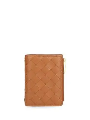 Bottega Veneta Intrecciato Bi-fold Wallet - Cream