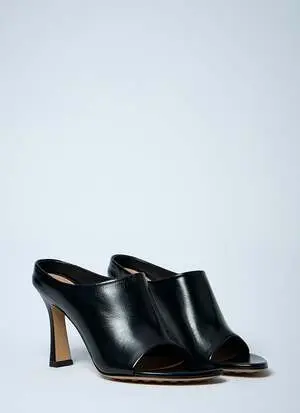 Bottega Veneta Rana Heeled Mules - Black
