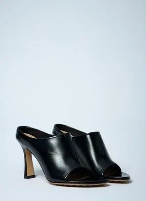 Bottega Veneta Rana Heeled Mules - Black