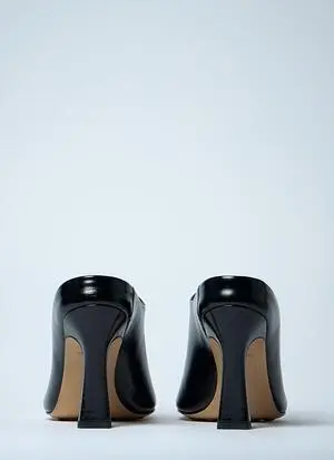 Bottega Veneta Rana Heeled Mules - Black