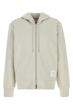 Thom Browne Light Grey Cotton Sweatshirt - Gray
