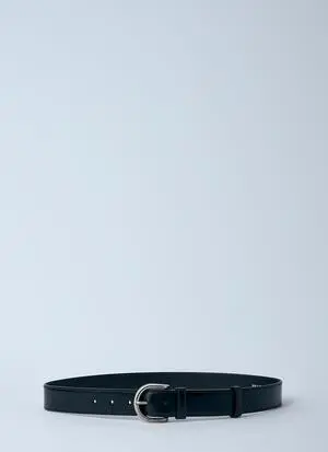 Prada Smooth-grain Leather Belt - Black