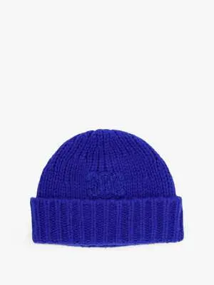 Celine Cashmere And Silk Triomphe Beanie - Multicolor