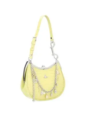 VIVIENNE WESTWOOD Leather Charm Bag