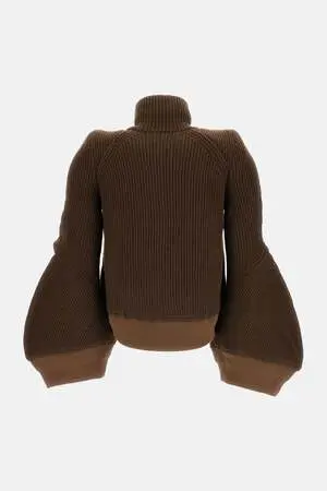 Sacai Wool Knit Blouson