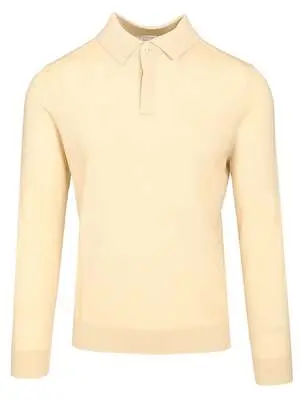 Paul Smith Long-sleeved Polo Shirt - Cream
