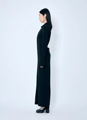 Sportmax Crepe Jersey Shirt Dress