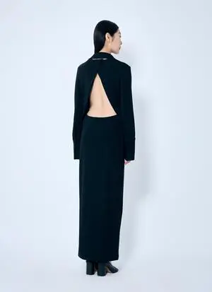 Sportmax Crepe Jersey Shirt Dress