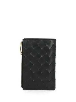 Bottega Veneta Medium Bi-fold Braided Wallet