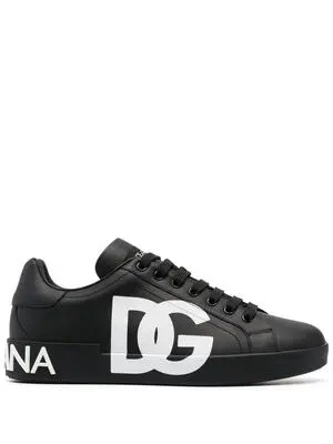 Dolce & Gabbana Portofino Sneakers - Black