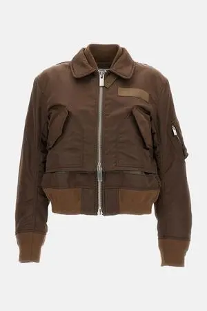 Sacai Nylon Twill Blouson - Multicolor