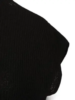 Rick Owens Fisherman's Sweater - Black