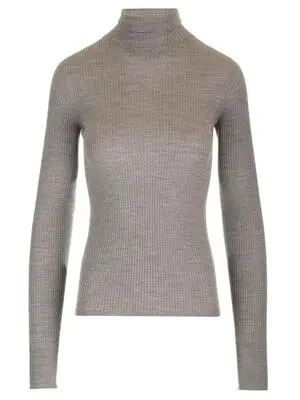 Sportmax Sportmax Women Flavia Turtleneck Gray