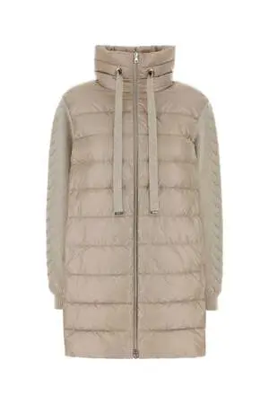 Herno Sand Nylon Down Jacket - Brown