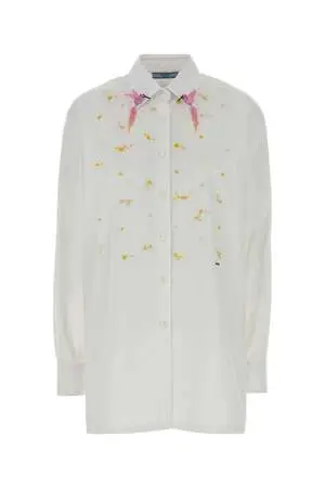 Prada Poplin Shirt - White