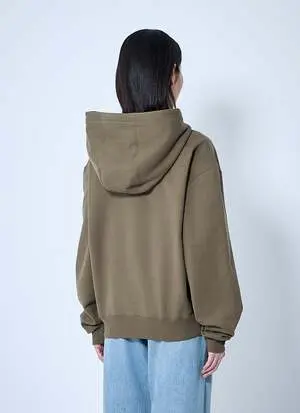 Saint Laurent Logo Sweatshirt - Cream