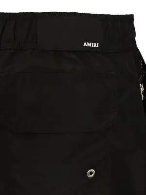 Amiri Nylon Swim Shorts - Black