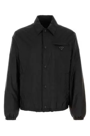 Prada Re-nylon Padded Jacket - Black