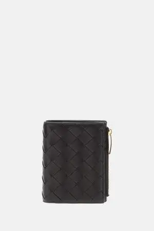 Bottega Veneta Leather Card-holder Intrecciato - Multicolor