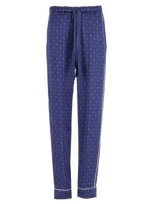 FORTE_FORTE Le Club Pajama Pants - Blue