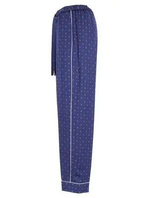 FORTE_FORTE Le Club Pajama Pants - Blue
