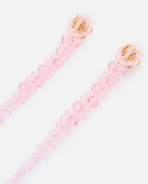 Simone Rocha Drip Crystal Beaded Earrings - Multicolor