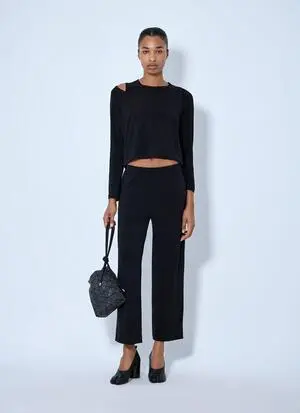 Issey Miyake Straight-leg Trousers