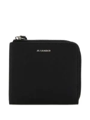 JIL SANDER Zip-around Wallet - Black
