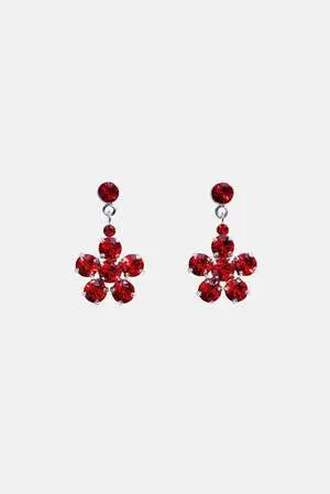 Simone Rocha Daisy Drop Earrings - Multicolor
