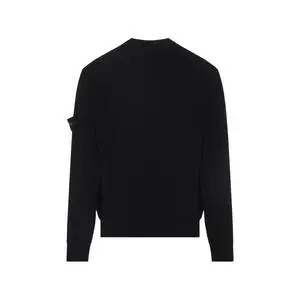 Stone Island Ribbed Knit Crew Neck Pullover