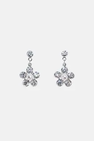 Simone Rocha Mini Daisy Drop Earrings - Multicolor