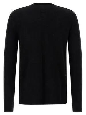 Rick Owens Ls Top' Sweater - Black