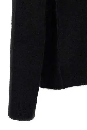 Rick Owens Ls Top' Sweater - Black