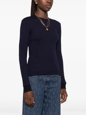 FORTE_FORTE Lightweight Sweater - Blue