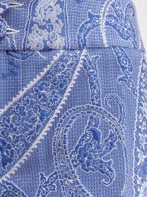 Etro Trousers With Iconic Print - Multicolor