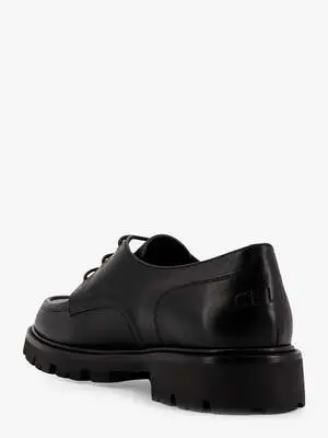 Celine Derby Margaret Leather Lace-up Shoes