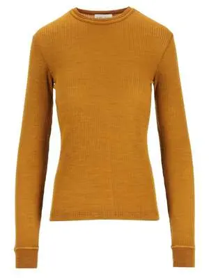 FORTE_FORTE Lightweight Sweater - Brown