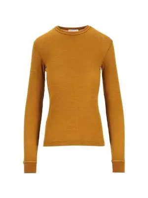 FORTE_FORTE Lightweight Sweater - Brown