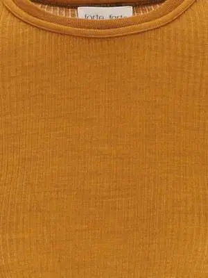 FORTE_FORTE Lightweight Sweater - Brown