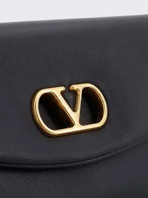 Valentino Garavani Devain Leather Shoulder Bag - Multicolor