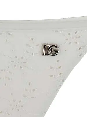 Dolce & Gabbana Embroidered Tech Fabric Bikini - Multicolor