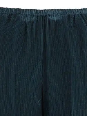 FORTE_FORTE Two-thousand Striped Wide Leg Trousers - Green