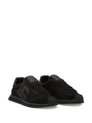 Dolce & Gabbana Suede And Mesh Dg Cushion Sneakers